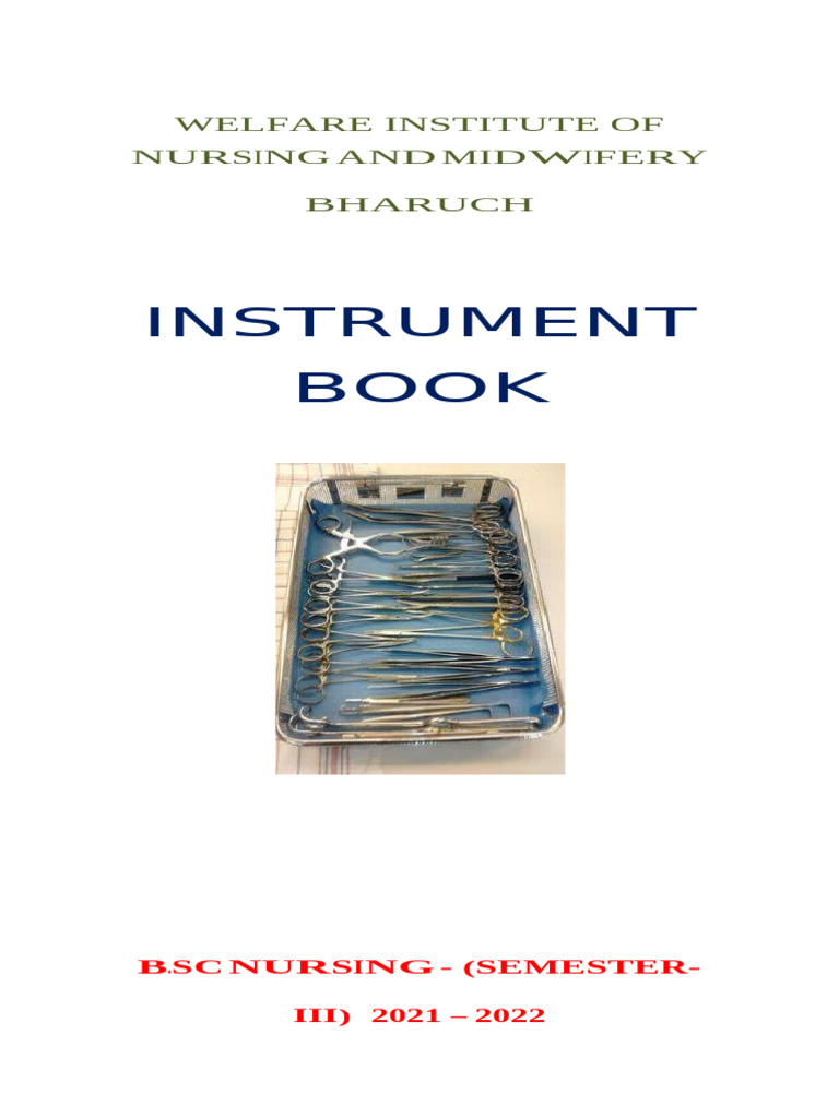 Instrument Book | PDF