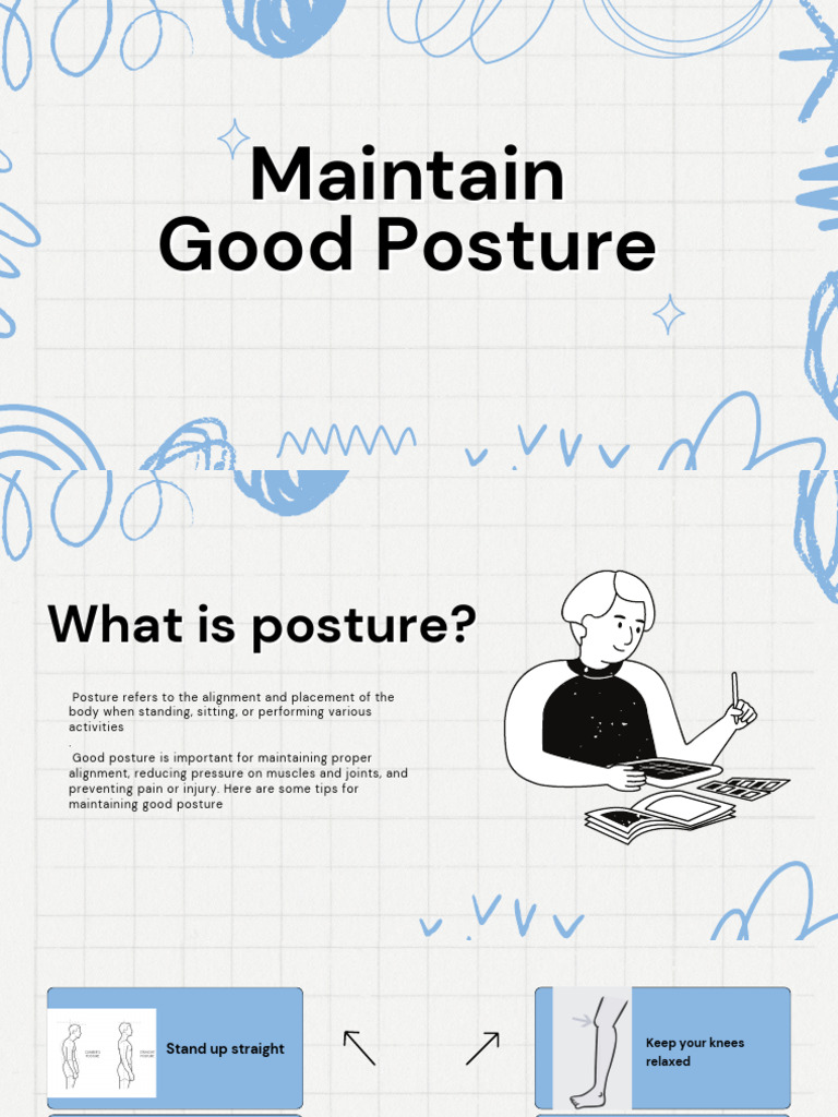 Procedure Text To Make A Good Posture | PDF