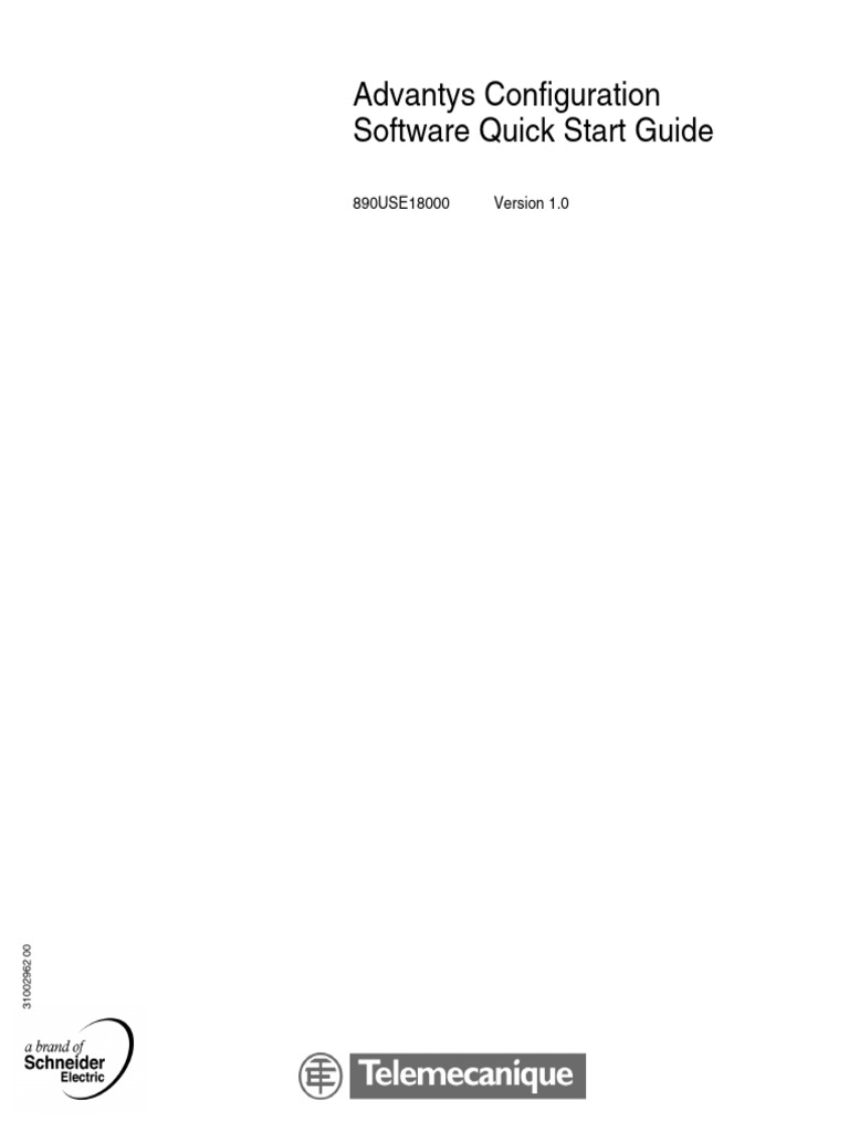 Software Quick Start Guide-Advantys | PDF | Microsoft Windows ...