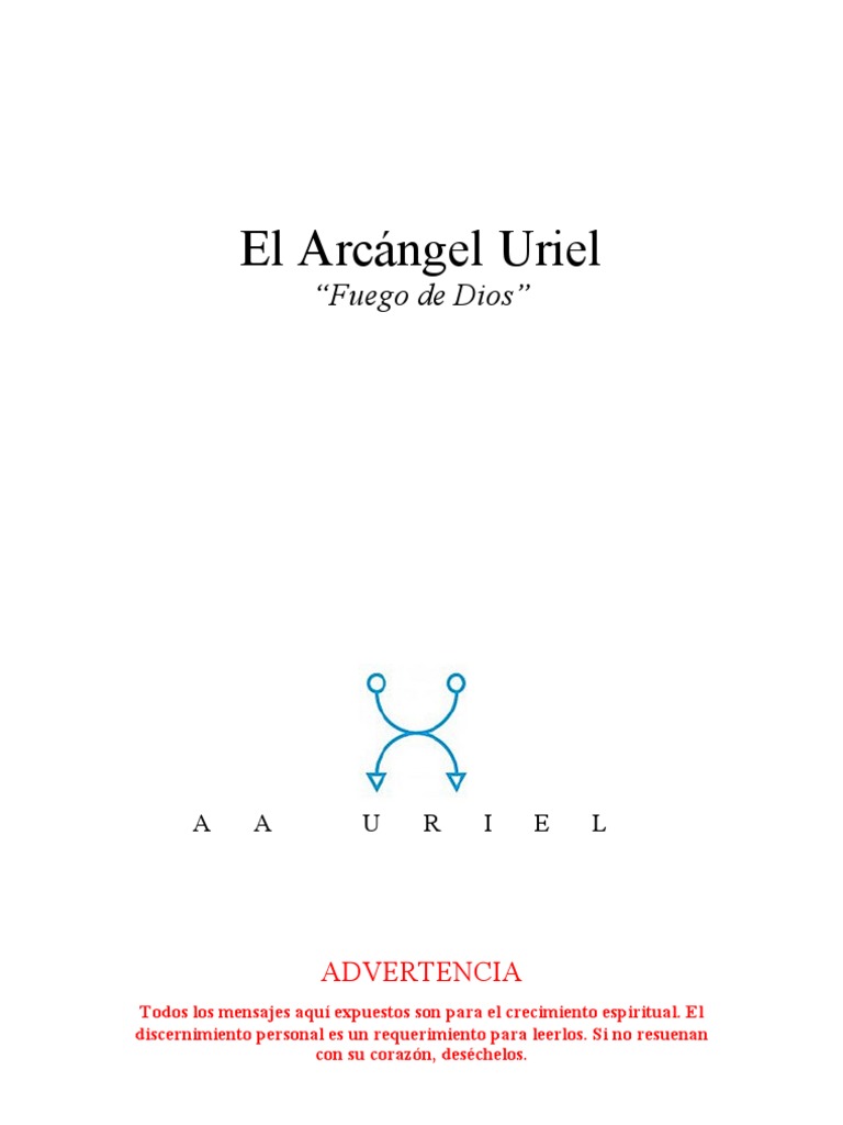 El Arcángel Uriel - Historia, Invocaciones, Sellos y Oraciones | PDF ...