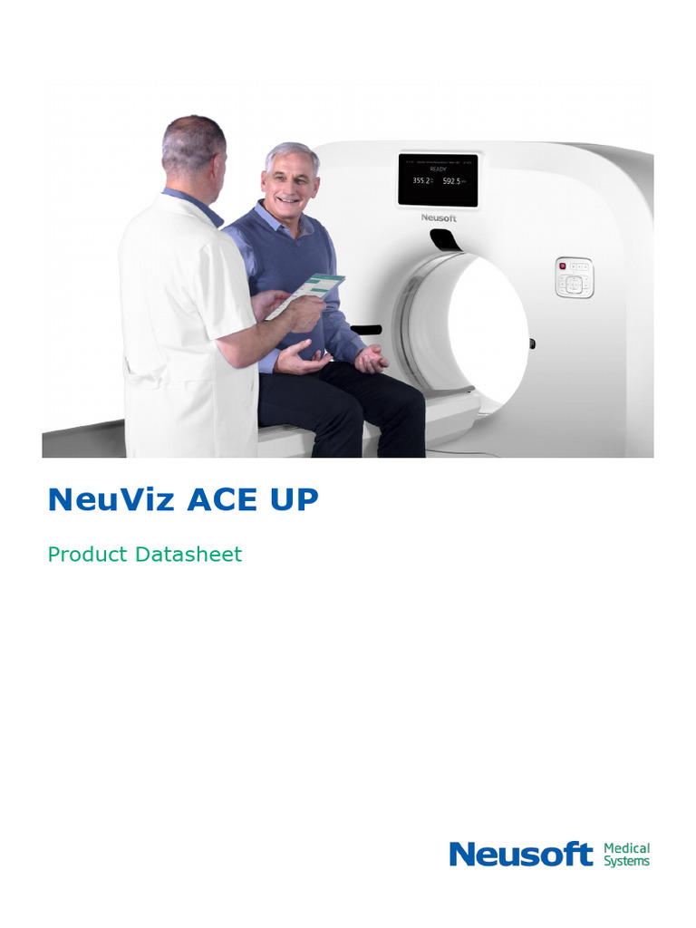 NeuViz ACE UP - Product Datasheet - 20230504 | PDF | Ct Scan ...