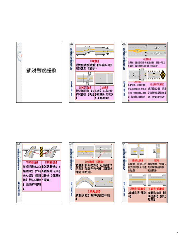 22-Dao Lu Jiao Tong Biao Xian Hao Zhi She Zhi Gui Ze | PDF