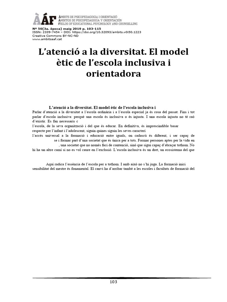 Carmona-Olive at Diversitat Model Ètic 2019 | PDF