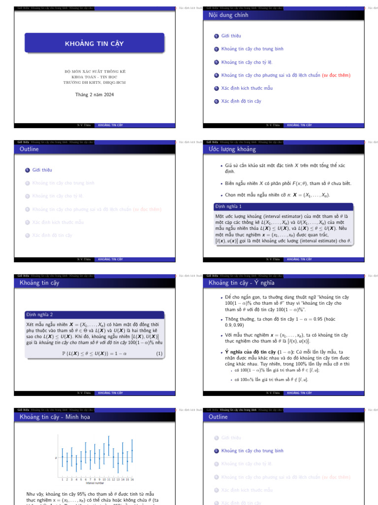 Handout - 4 Khoang Tin Cay | PDF