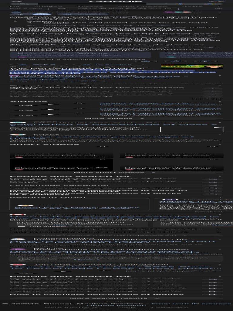How To Calculate Percentage Class 10 - Google Search | PDF | Percentage ...