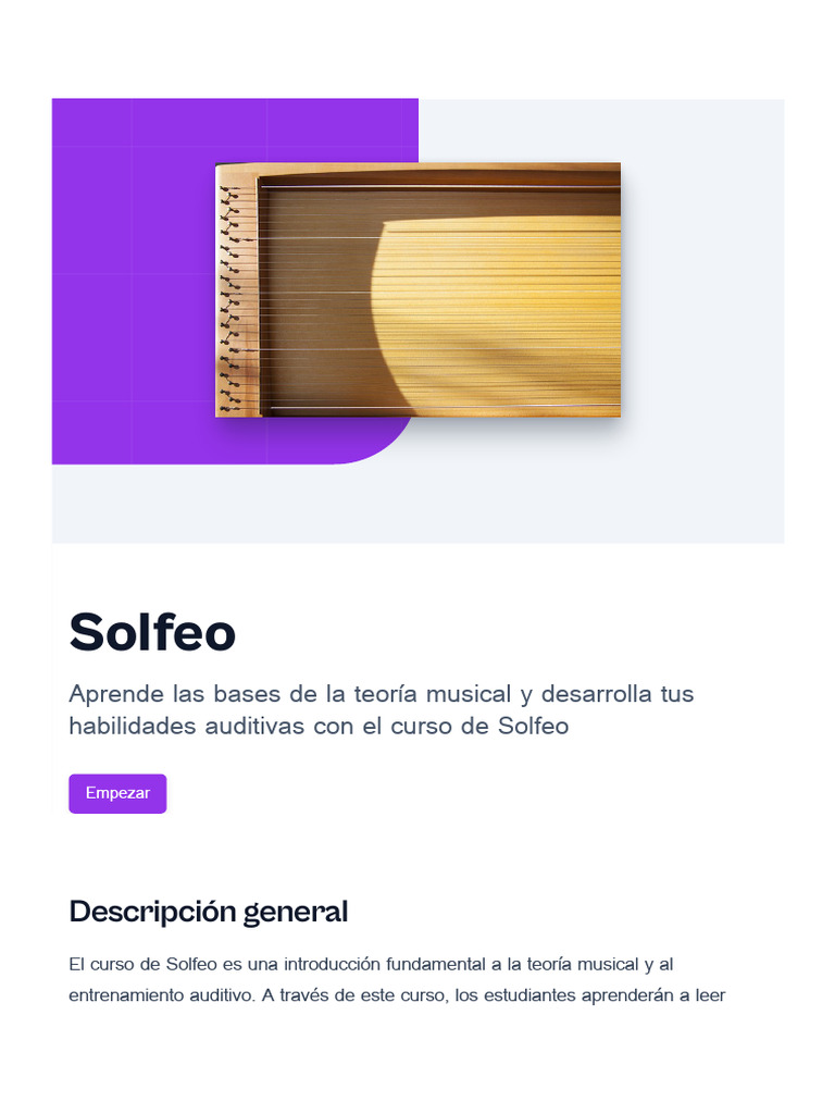 Curso de Solfeo: Teoría Musical y Práctica | PDF | Ritmo | Partituras