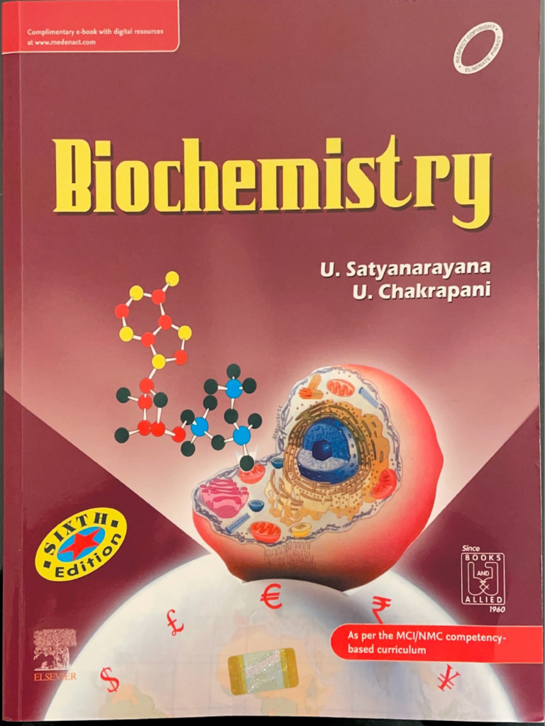 Biochemistry - U Satyanarayana | PDF