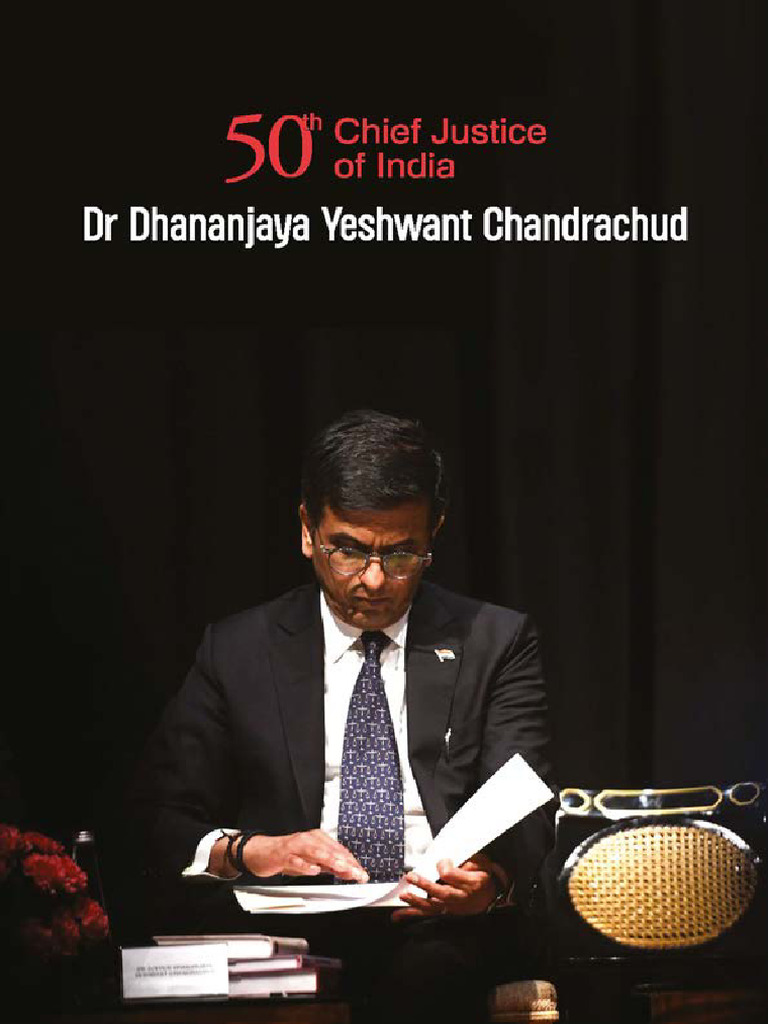 Tribute to Chief Justice D Y Chandrachud | PDF | Justice | Crime & Violence