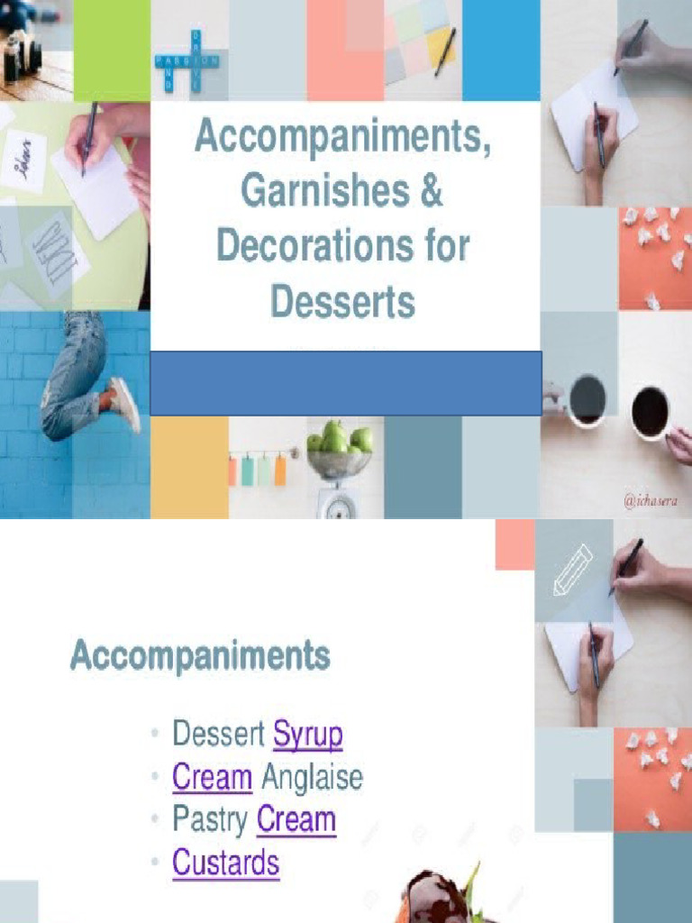 Accompaniments and Plating | PDF