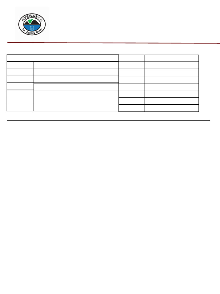 Nyeri Water Account Statement 2024 | PDF | Sanitation | Environmental ...