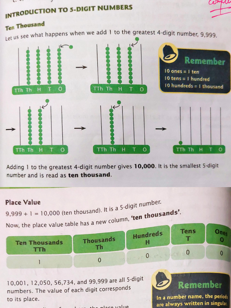 Place Value Notes IV | PDF