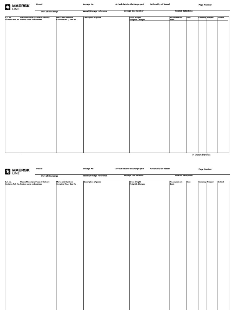 Atlantic Express Vge2334 | PDF | Cargo | Freight Transport