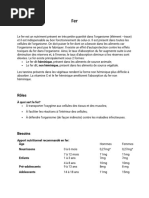 Trifer Fol : Indications et Posologie | PDF | Anémie | Grossesse