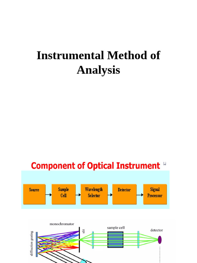 Instrumental Method of Analysis | PDF | Infrared | Electromagnetic ...