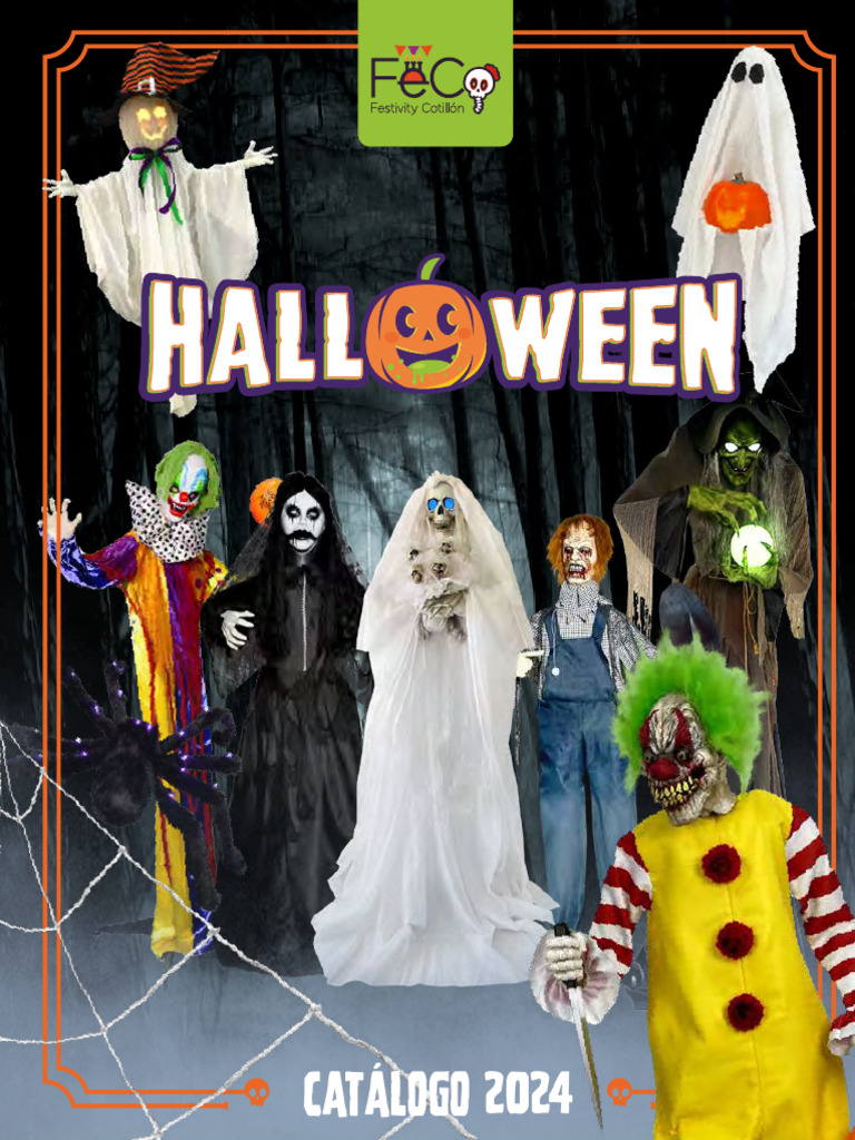 Catálogo Halloween 2024: Decoraciones y Animatrónicos | PDF | Folklore ...