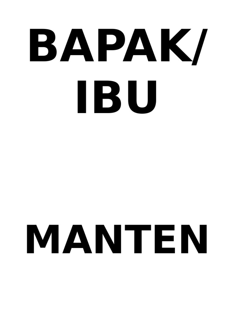 BAPAK | PDF