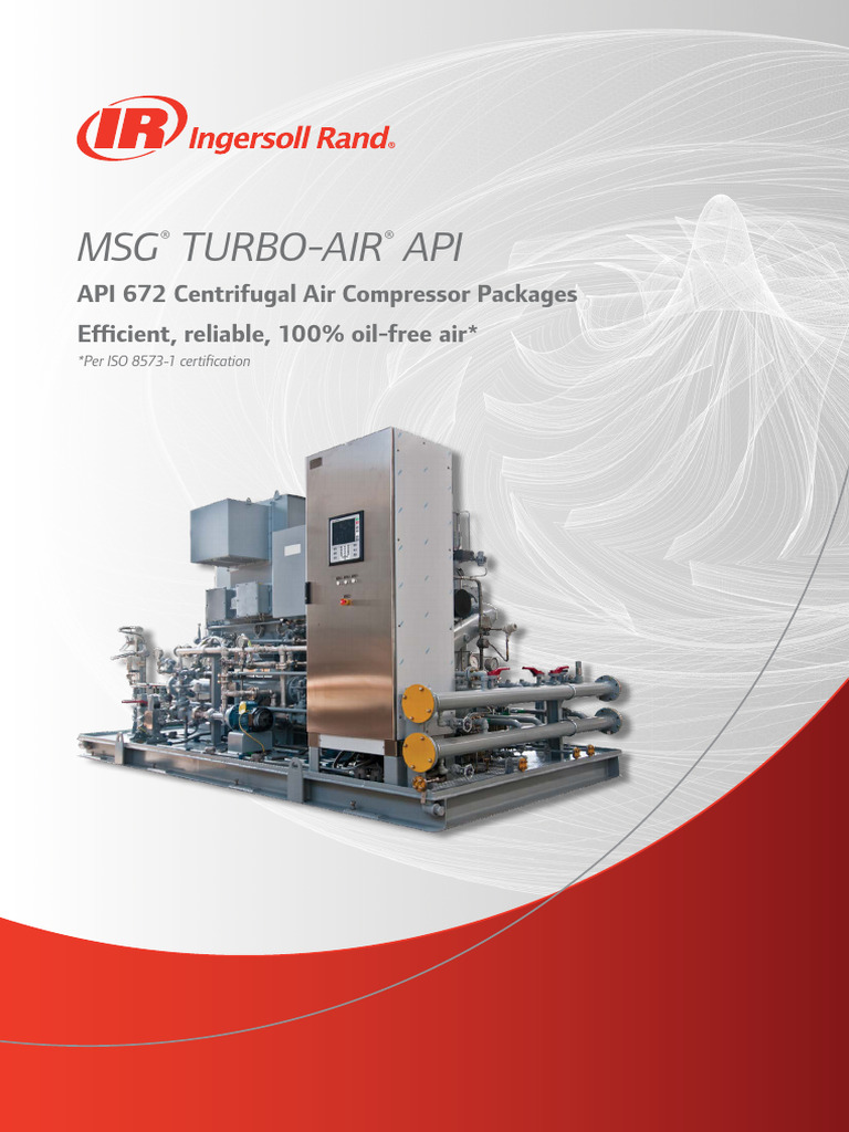 MSG Turbo Air Api Brochure A4 | PDF | Mechanical Engineering | Energy ...