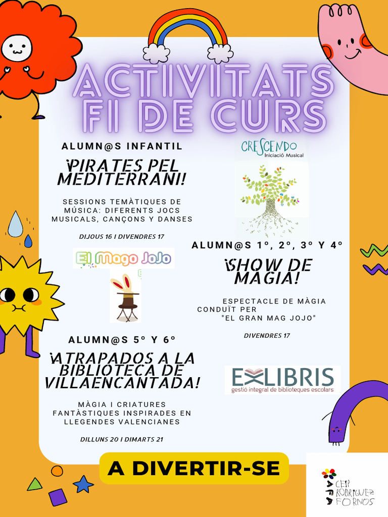 Actividades Fin de Curso Val | PDF