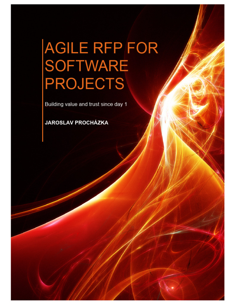 Agile RFP Booklet With Template | PDF | Agile Software Development | Request For Proposal