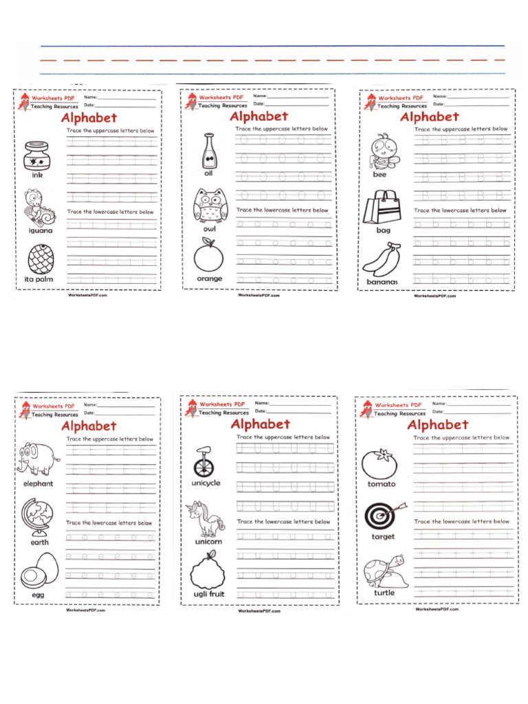 II, Oo, BB, Ee, Uu, TT Tracing | PDF