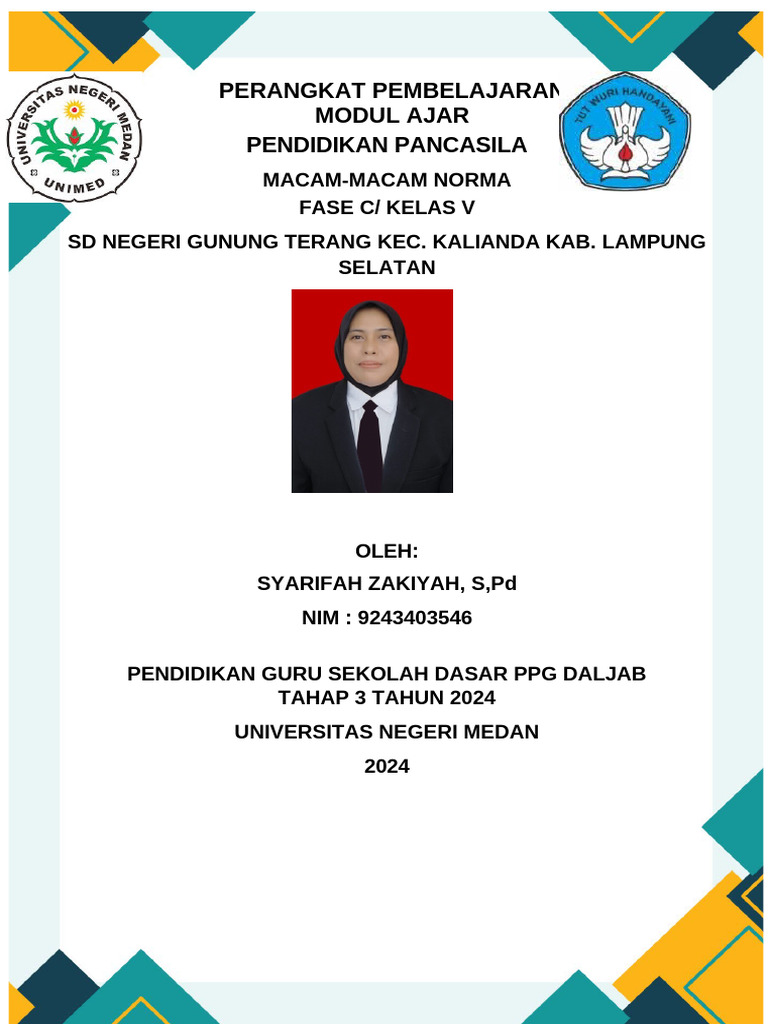 Modul Ajar PKN | PDF | Karier & Perkembangan