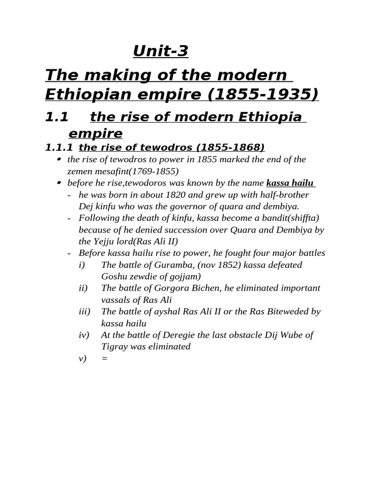 Unit 3 History Grade 12 | PDF