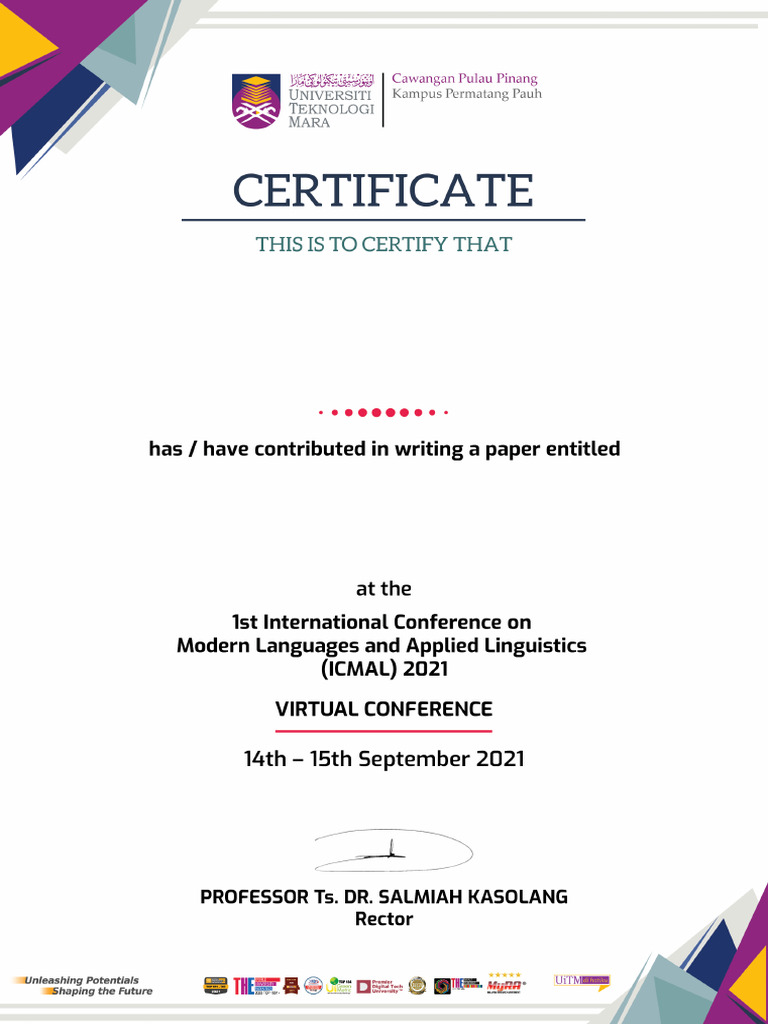 Participant Ecert APL119 | PDF