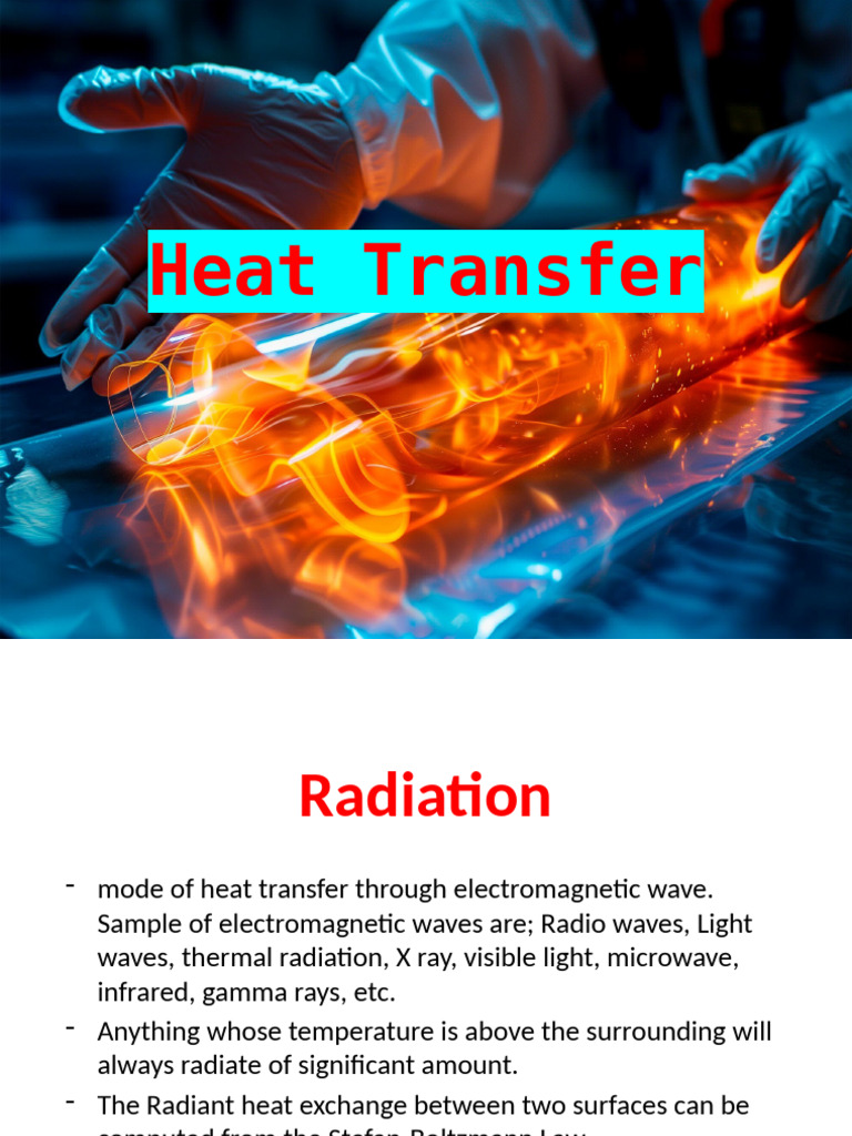 Lecture #6 - Radiation | PDF | Scientific Phenomena | Physical Quantities