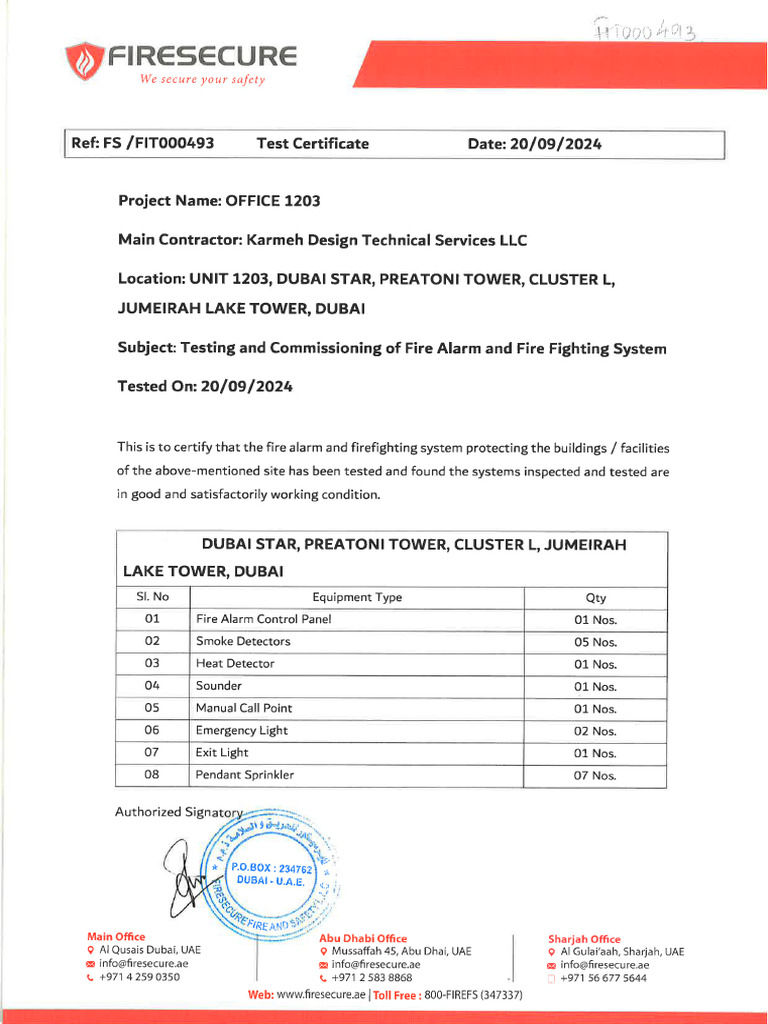 Testing Commissioning | PDF