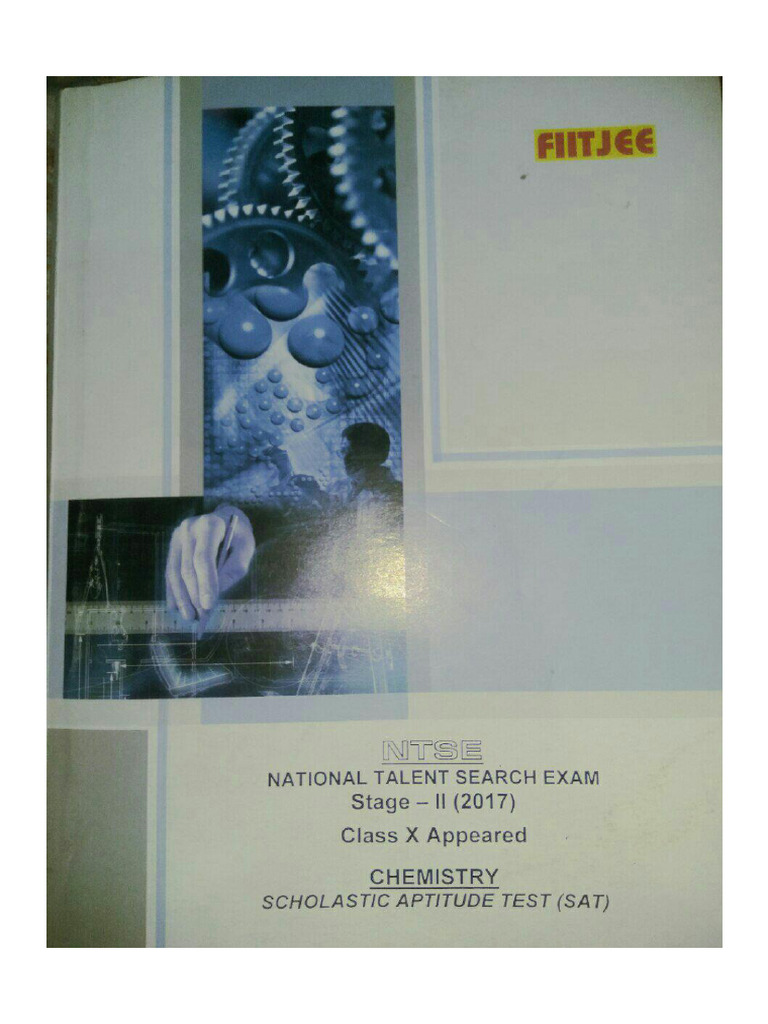 Fiitjee Ntse - Chemical Reaction and Equations | PDF