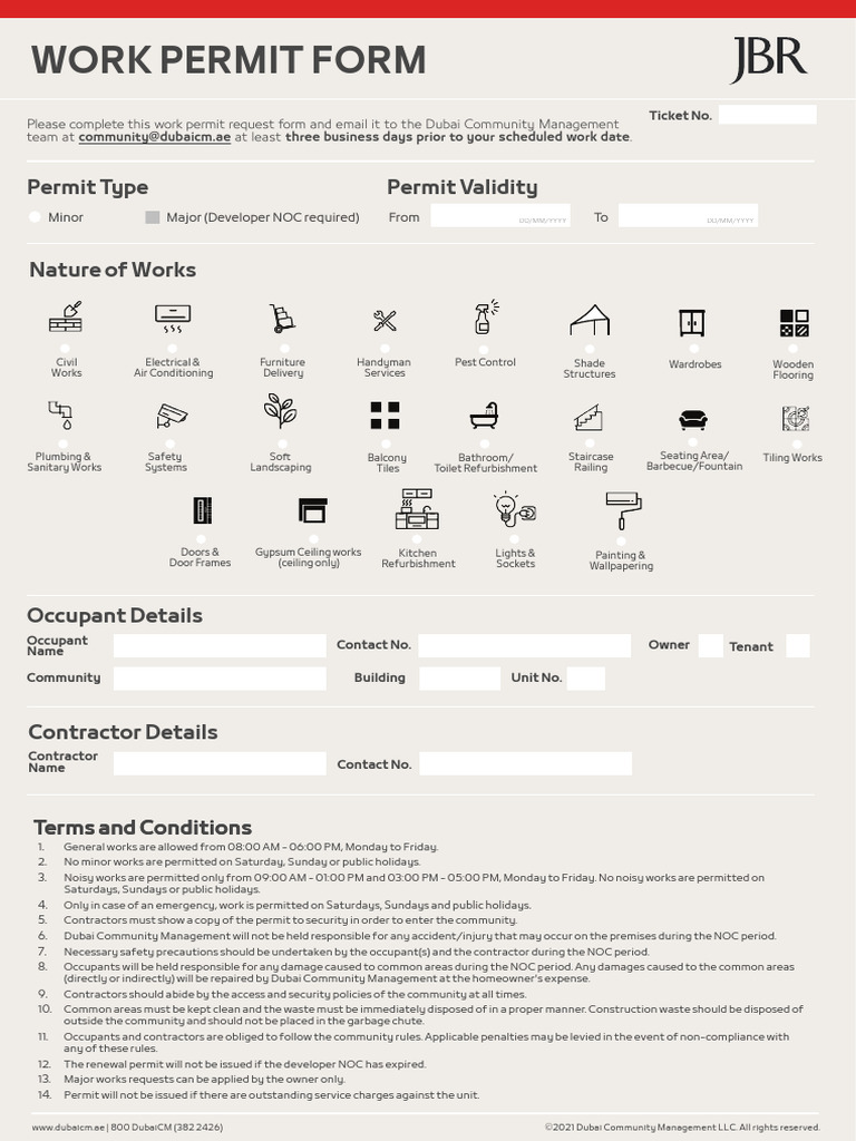 Minor Major Work Form | PDF