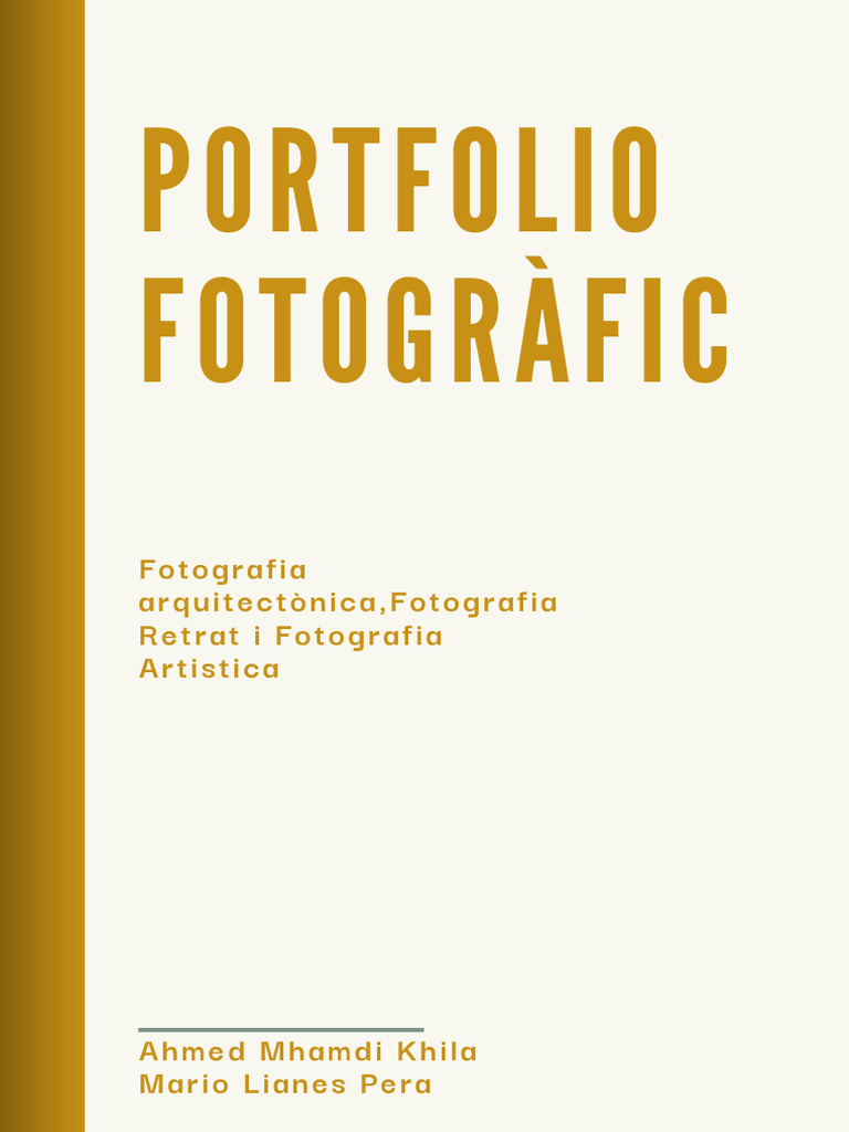 Brown Aesthetic Paper Texture Portfolio Cover Document | PDF
