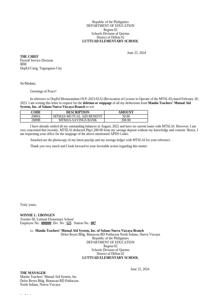 PSU MTMAS Stoppage Letter | PDF | Working Conditions | Factor Income ...