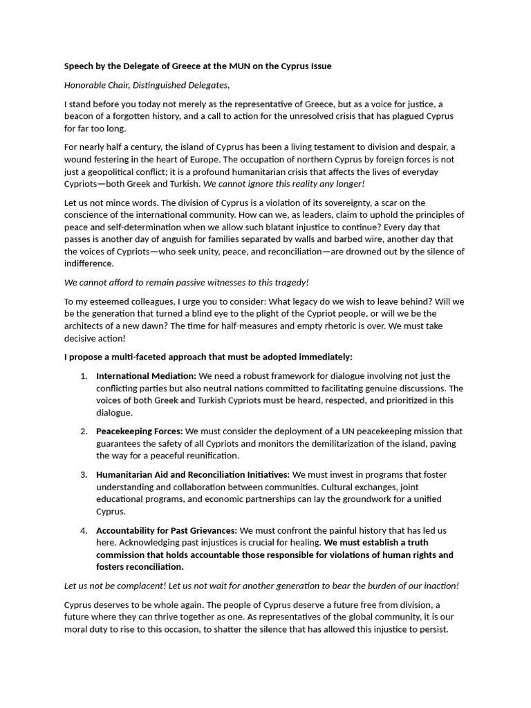 Greek | PDF | Cyprus | Peacekeeping