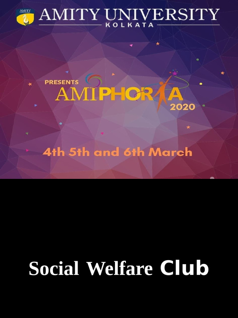 Social Welfare Club Event Overview | PDF | Sports & Recreation | Social ...