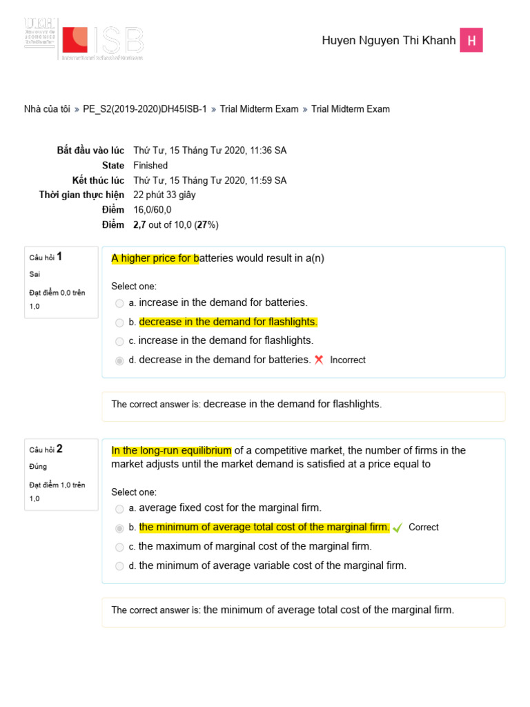 Trial-Midterm-Exam (1) | PDF | Profit (Economics) | Elasticity (Economics) Trial-Midterm-Exam (1) | PDF | Profit (Economics) | Elasticity (Economics)