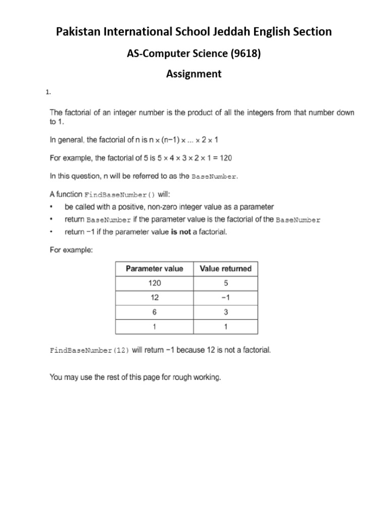 Assignment Pseudocode | PDF | Technology & Engineering