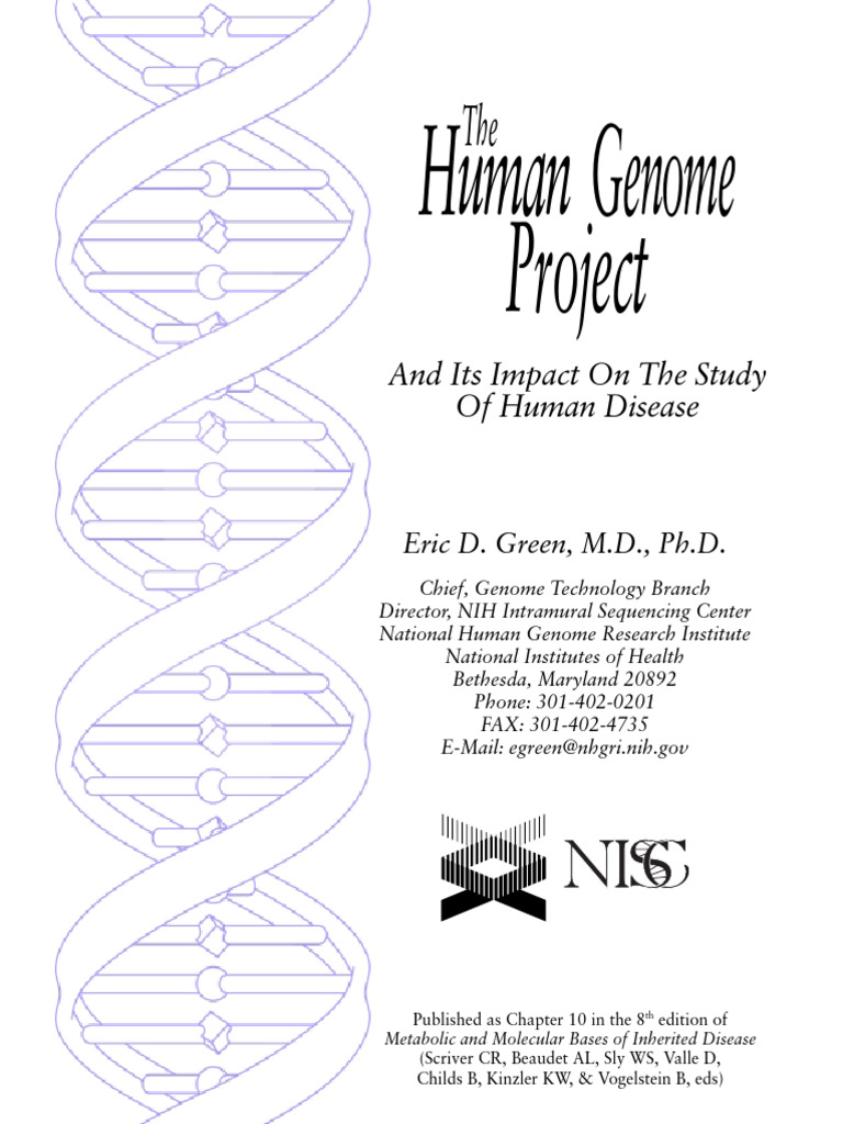 Green MMBID 2001 | PDF | Human Genome | Gene