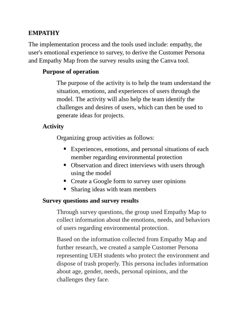 EMPATHY | PDF | Computers