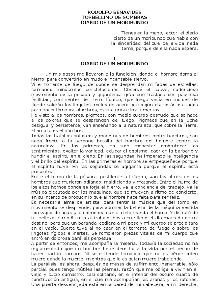 Rodolfo Benavides | PDF | Materialismo | Alma