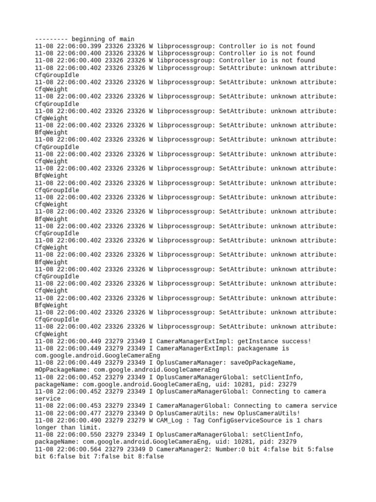 Log Cat 1731078360338 | PDF | Computing Platforms | Software