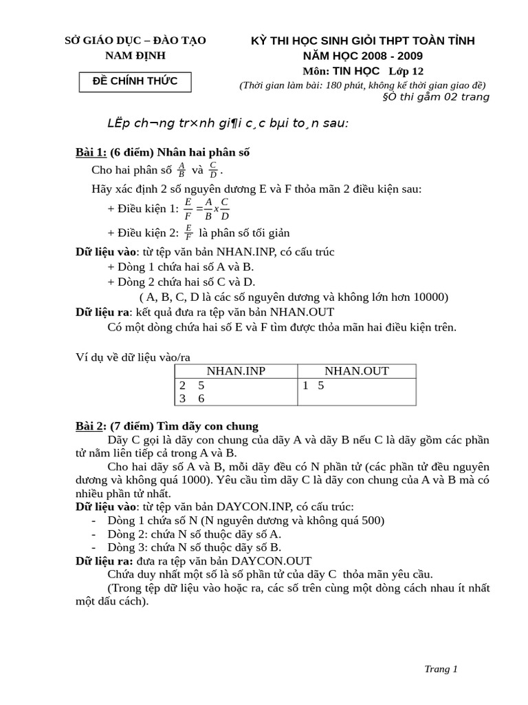 (123doc) - De-Hsg-Tin-Hoc-Cac-Nam-De-Va-Dap-An-Trong-File-Dinh-Kem | PDF