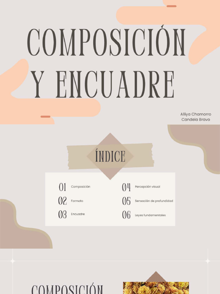 Composición Y Encuadre. Candela Bravo, Alliya Chamorro | PDF