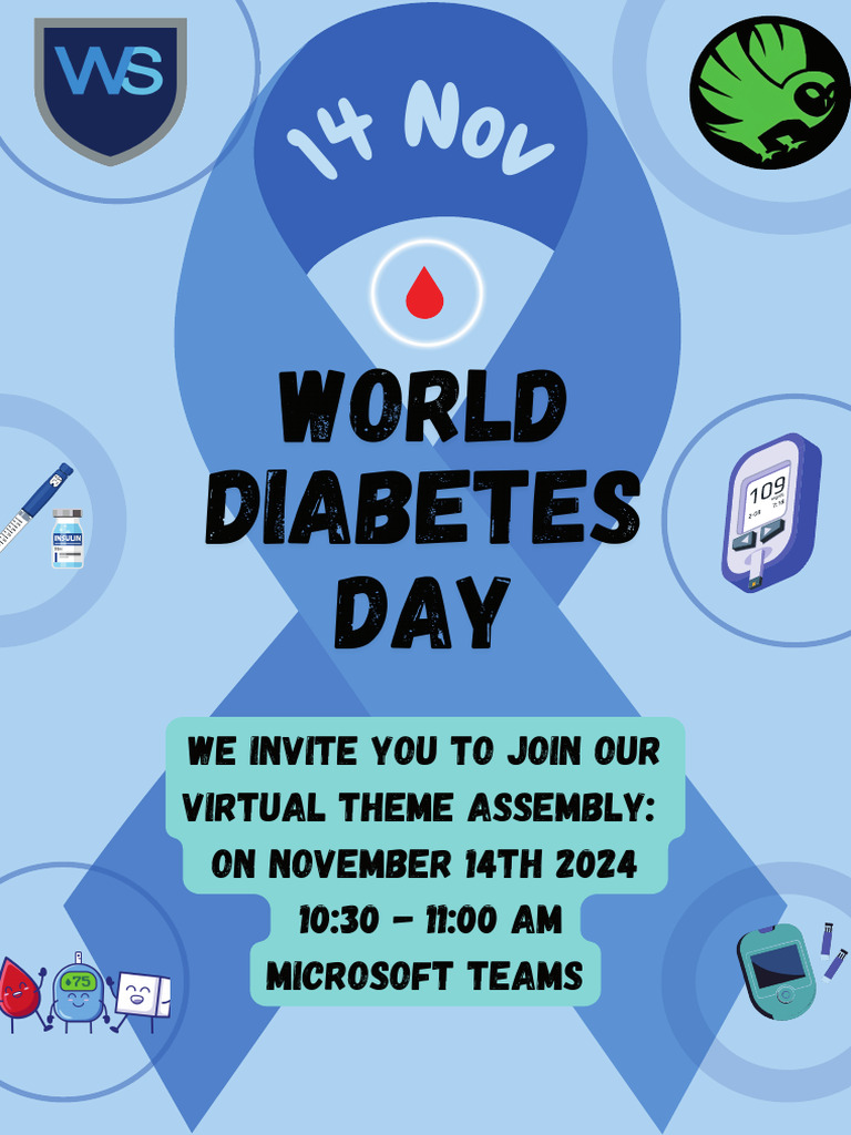 World Diabetes Day Invitation | PDF | Art