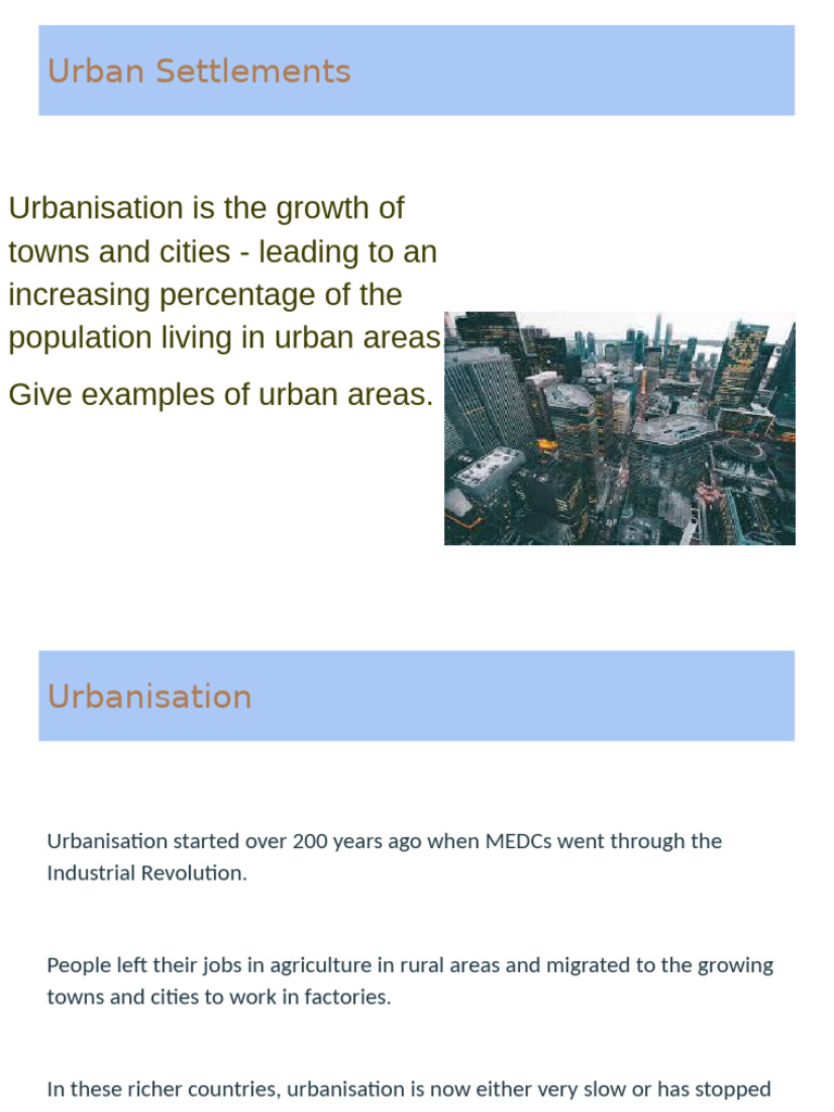 2 - Urbanisation | PDF | Urbanization | Port