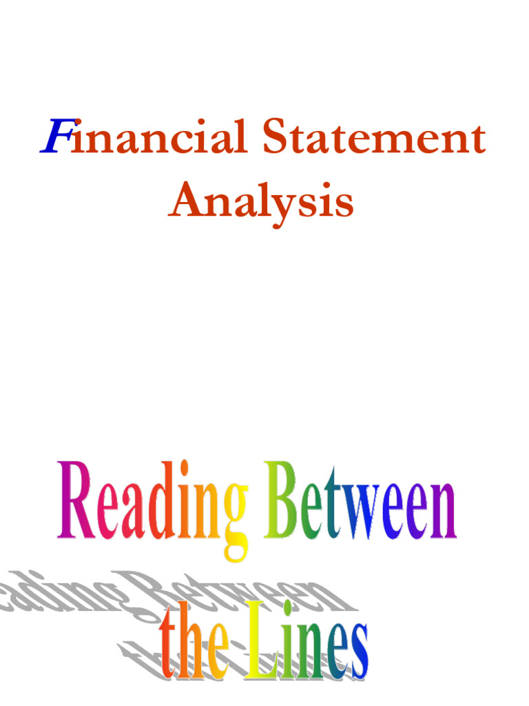 3.1 - FMA - Reading Between The Lines | PDF | Debt | Capital Structure