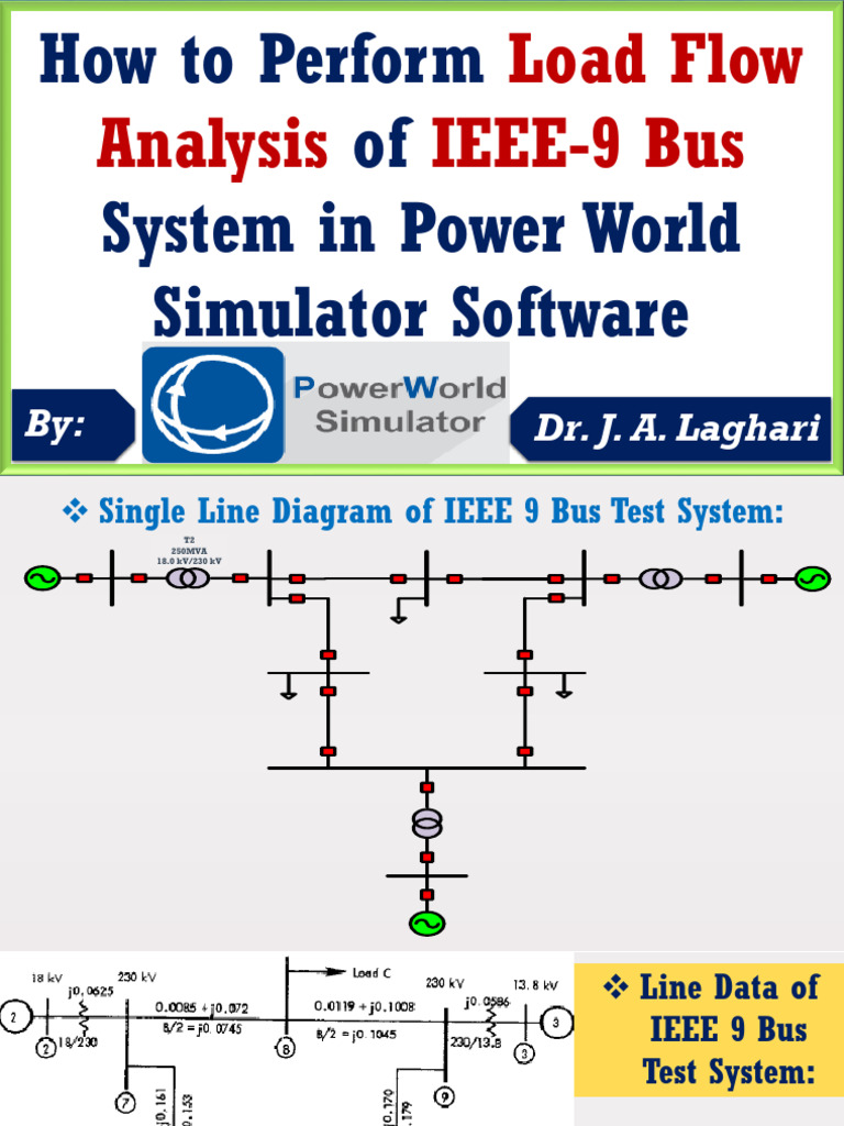 How To Perform The Load Flow Analysis of IEEE 9 Bus System MATPOWER | PDF | Physical Quantities ...