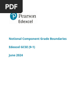 Eduqas Gcse Grade Points June 2023 | PDF | Liberal Arts Education