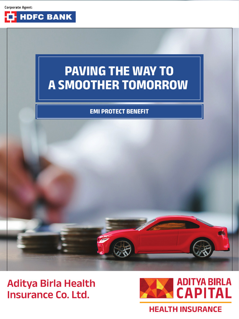 HDFC - CECV Brochure - June - EMI Protect | PDF | Insurance | Life ...