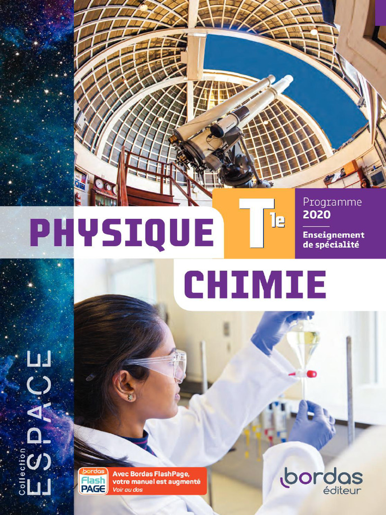 Espace Bordas 2020 Physique-Chimie - Tle | PDF
